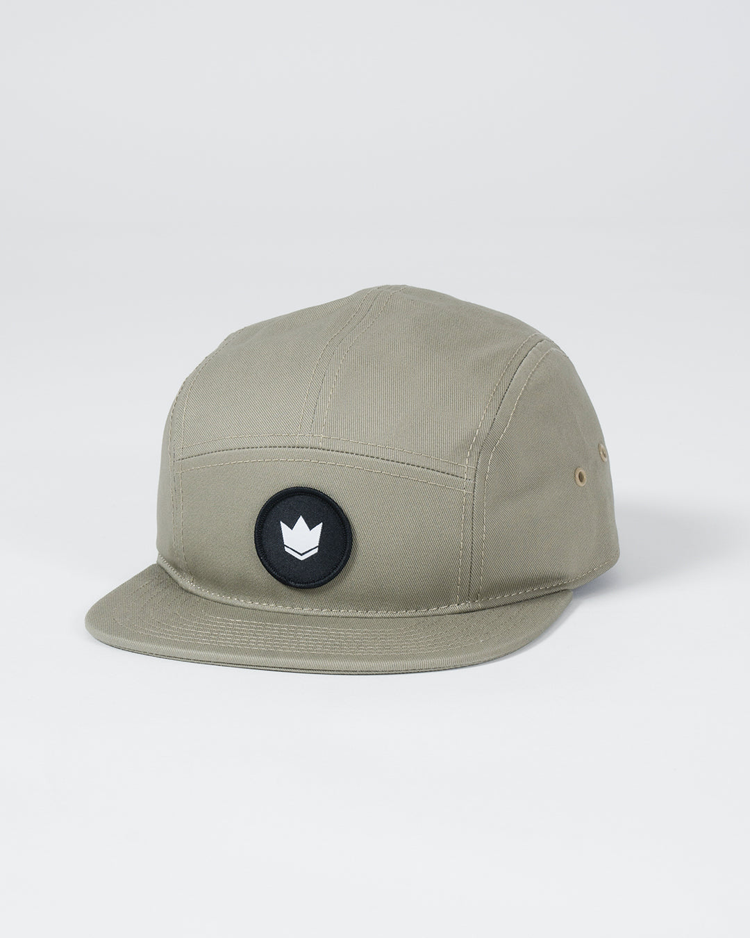 Crown Patch Strapback Hat - Sage Green | kingzkimonos.com